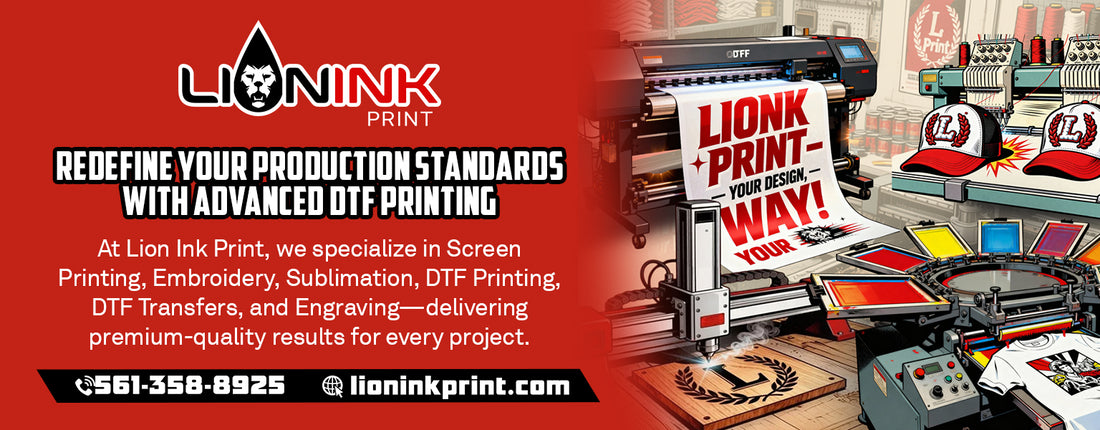 LION INK PRINT | Custom Fabric Printing